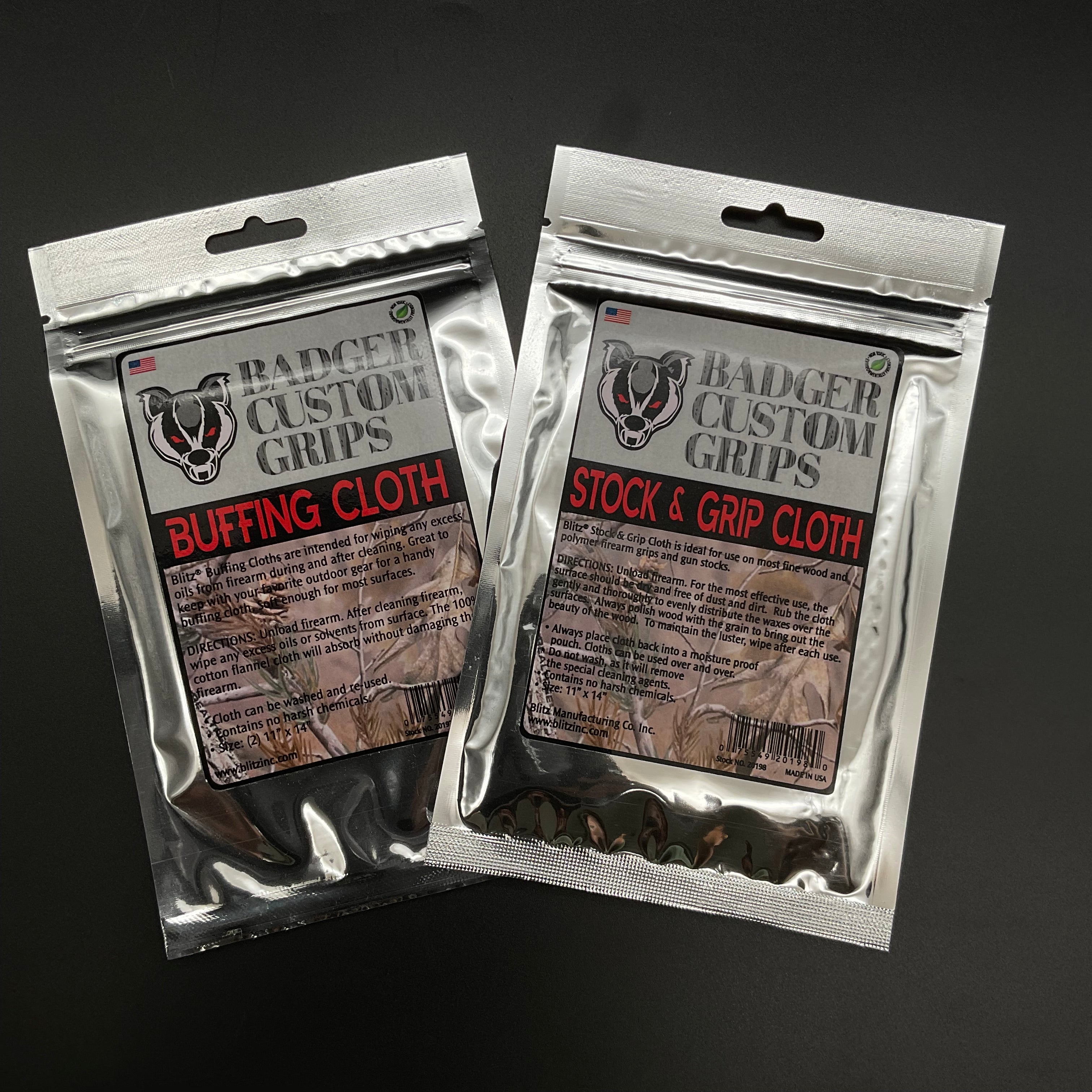Grip Care Cloths – Badger Custom Grips